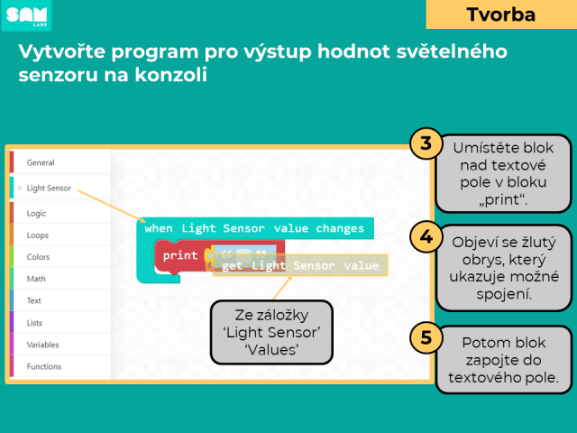 Learn to Code 3 - SAM Labs Blockly